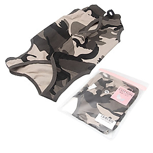 Coppthinktu Cat Surgery Recovery Suit for Abdominal Wounds or Skin Diseases, Cat Surgical Recovery Suit, Breathable Soft E-Collar Alternative for Cats Wound Healing and Anti Licking