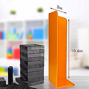 Hogar Wood Block Tower Stacking Tray Game Accessory Ages 6 to Adult - Compatible with Tipsy Tower, Lewo, WE Games and More
