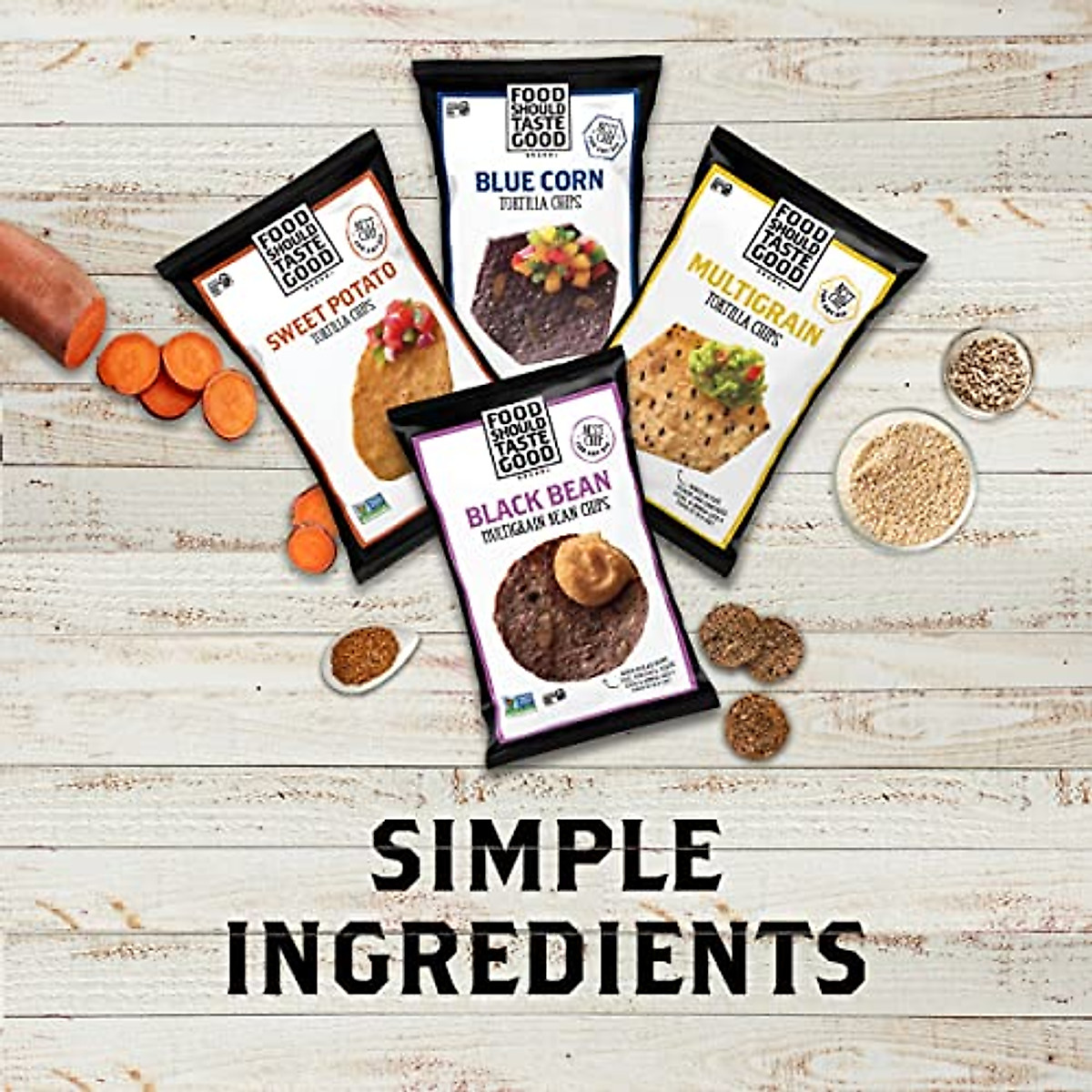 Food Should Taste Good, Multigrain Tortilla Chips, Gluten Free, 11 oz