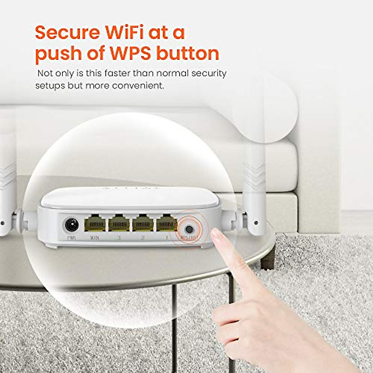 Tenda Wireless WiFi Router (N301)