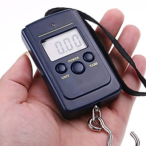 Electric Digital Fishing Scale, Mini Fish Scale Portable Scale, Hanging Digital Scale with Backlit LCD Display for Fishing, Digital Kitchen Scales, Fish Weighing Scale Fishing Gifts for Men (20g-40Kg)