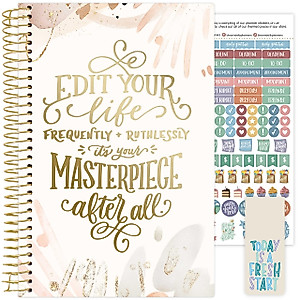 bloom daily planners 2024 Calendar Year Day Planner (January 2024 - December 2024) - 5.5” x 8.25” - Weekly/Monthly Agenda Organizer Book with Stickers & Bookmark - Writefully His