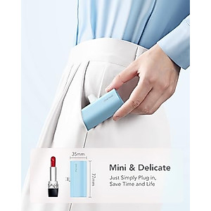 Charmast Small Portable Charger 5000mAh, Ultra-Compact 20W PD Fast Charging Power Bank Mini Battery Pack Compatible with iPhone 14/14 Pro Max/13/13 Pro Max/12/12 Pro Max/11/XR/X/8/7/6, and More