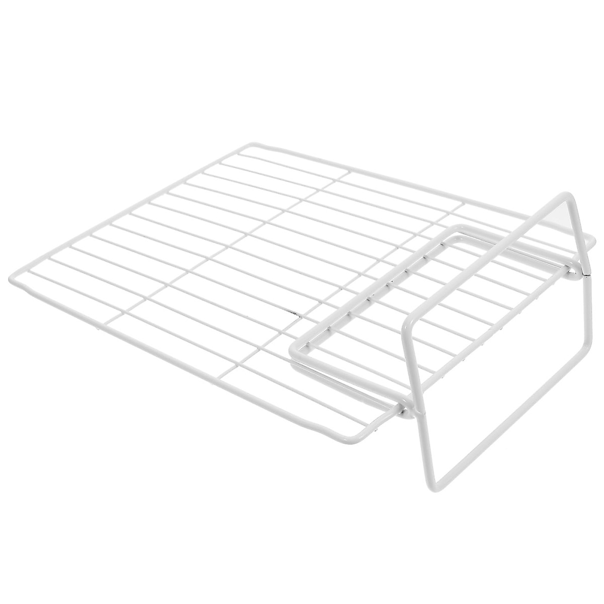 Veemoon Refrigerator Partition Board Freezer Wire Divider Iron Mesh Divider Drawer Separators Fridge Shelf Organizers Freezer Dividing Partition Plate