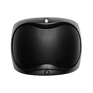 simplehuman 60 Liter / 16 Gallon Swing Lid Trash Can, Black Plastic