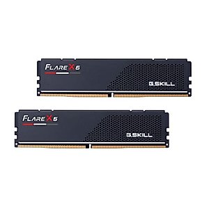 G.SKILL Flare X5 Series (AMD Expo) DDR5 RAM 64GB (2x32GB) 5600MT/s CL36-36-36-89 1.25V Desktop Computer Memory UDIMM - Matte Black (F5-5600J3636D32GX2-FX5)