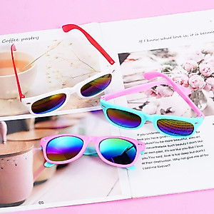 Yymobt Favor Sunglasses Gifts Packs Sunglasses, 12 pack Easter Halloween Party Sunglasses Classroom Graduation Birthday Supplies for Celebration