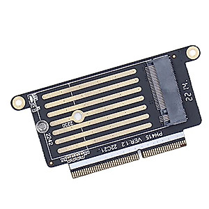 Shanrya SSD Convert Card Lightweight Easy Install PCB Material Practical M.2 NVME SSD Convert Adapter for Notebook Computer