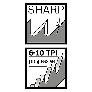 Bosch 2608654403 Saber Saw Blade S234XF/S2345X 2 Pcs