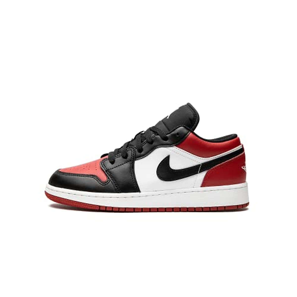 Jordan Youth Air 1 Low GS 553560 612 Bred Toe - Size 5Y