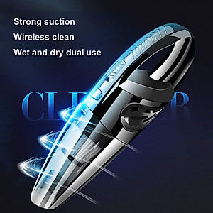 sazoley 3200Pa Car Vacuum Cleaner High Power Cordless, Handheld Cordless Vacuums, Powerful Cyclone Suction Wet/Dry Vacuum for Auto Home