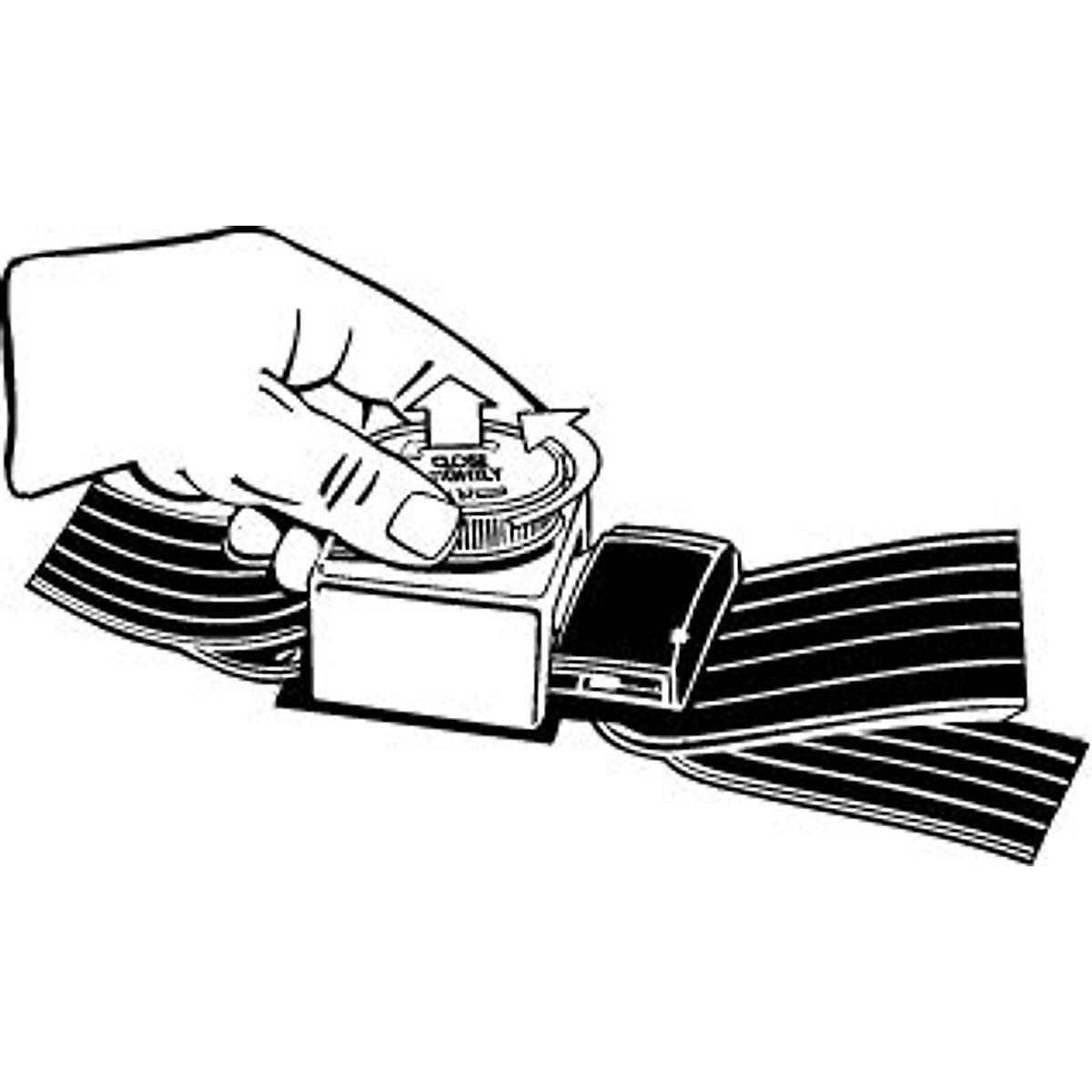 Buckle Guard Seat Belt Button Cover (Black 2 Pack) Deters Kids and Disabled Adults from Opening Their Seat Belt Buckles While Riding in a Motorized Vehicle, Works Best on Buses, Commercial Vans