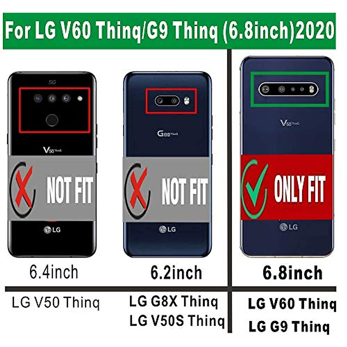 Folmeikat LG V60 Thinq/LG V60 Thinq 5G/ LG G9 Thinq Case, Screen Protector [2Pack] 360 Degree Rotating Metal Ring Slim Shock Absorption Reinforced Corner Soft TPU Silicone Case 6.8" (Wine red)