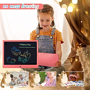 LCD Writing Tablet for Kids, 15 Inch Electronic Erasable Drawing Tablet, Toddler Learning Educational Toys Christmas Birthday Gifts for Kids Age 3+