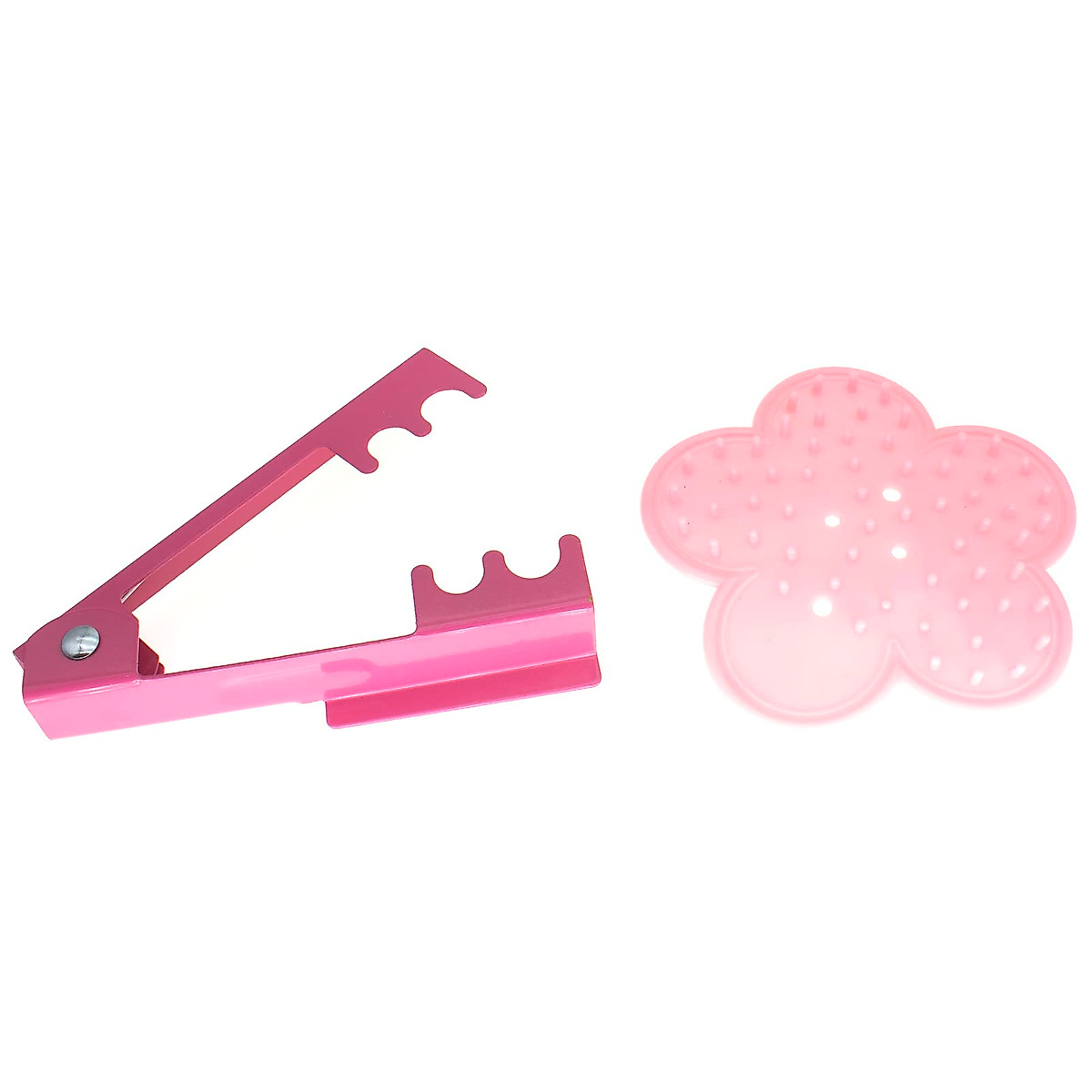 OZXNO 1 Set Rose Stem Leaf Thorn Stripper Stripping Tool Thorn Remove (Pink)