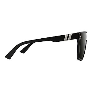 Blenders Eyewear SciFi – Polarized Sunglasses – Single-Lens with a Flat-Top Design – 100% UV Protection – For Men and Women – Dark Flatter