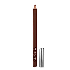 Palladio Lip Liner Pencil, Wooden, Firm yet Smooth, Contour and Line with Ease, Perfectly Outlined Lips, Comfortable, Hydrating, Moisturizing, Rich Pigmented Color, Long Lasting, Natural