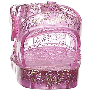 OshKosh B'Gosh Girl's Marie Jelly Sandal, Pink, 10 M US Toddler