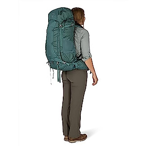Osprey Viva 65L Women's Backpacking Backpack, Tunnel Vision Grey