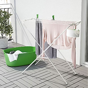 IKEA Indoor/Outdoor Space Saving Clothes Drying Rack (79X40X82 cm)