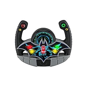 eKids Batman Batmobile Toy Steering Wheel for Kids, Toddler Toy with Sound Effects for Fans of Batman Toys for Boys