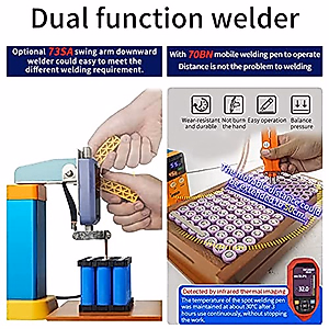 ALSUP BatterySpot Welding Machine AC100‑240V 801B Spot Welder Battery Capacitive Energy Storage Spot Welding Machine