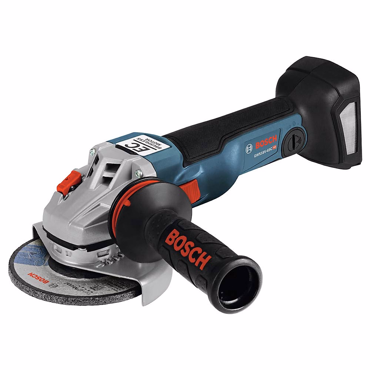 Bosch GWS18V-45CN-RT 18V EC/ 4-1/2 in. Brushless Connected-Ready Angle Grinder (Tool Only) (Renewed)