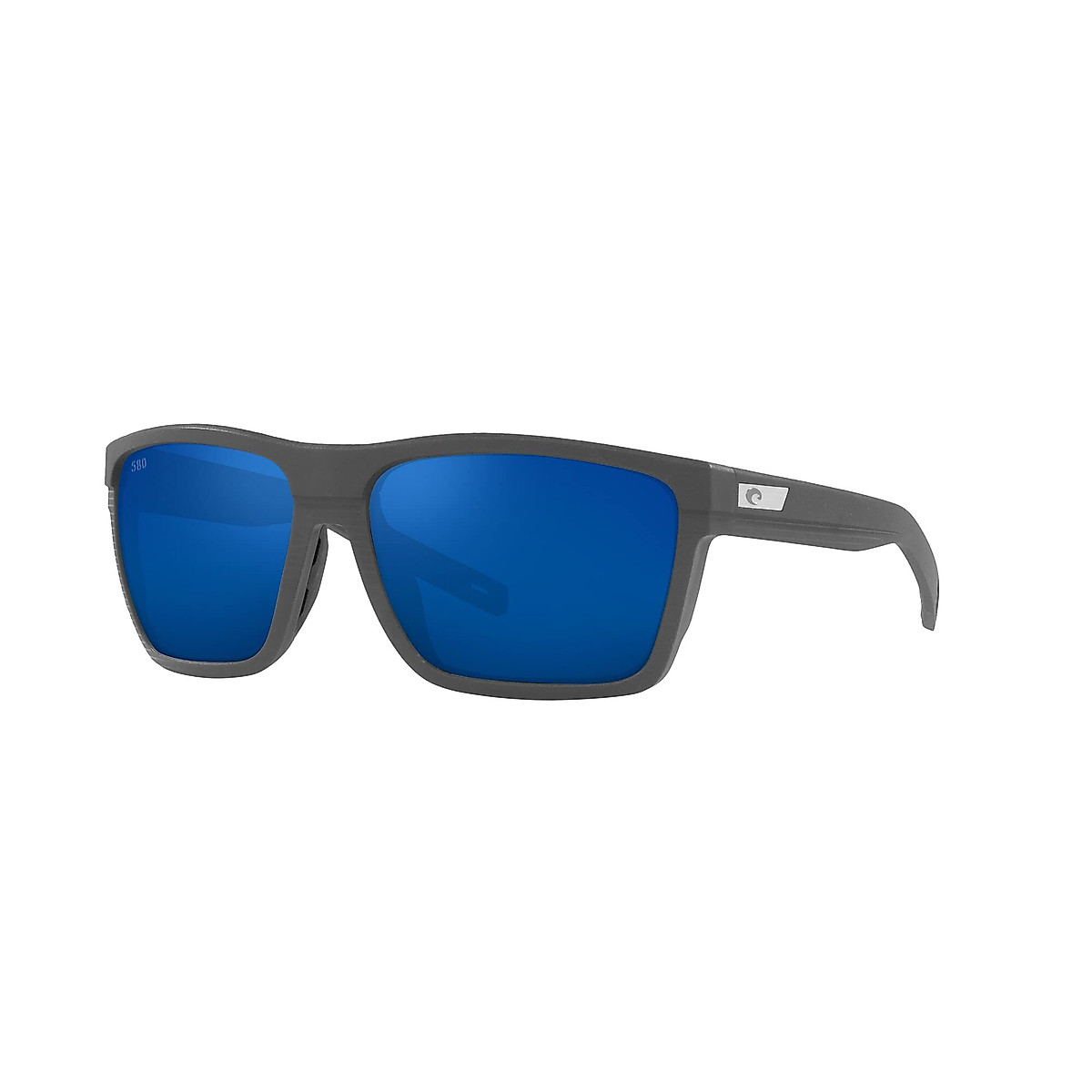 Costa Del Mar Man Sunglasses Dark Gray Frame, Blue Mirror Lenses, 61MM