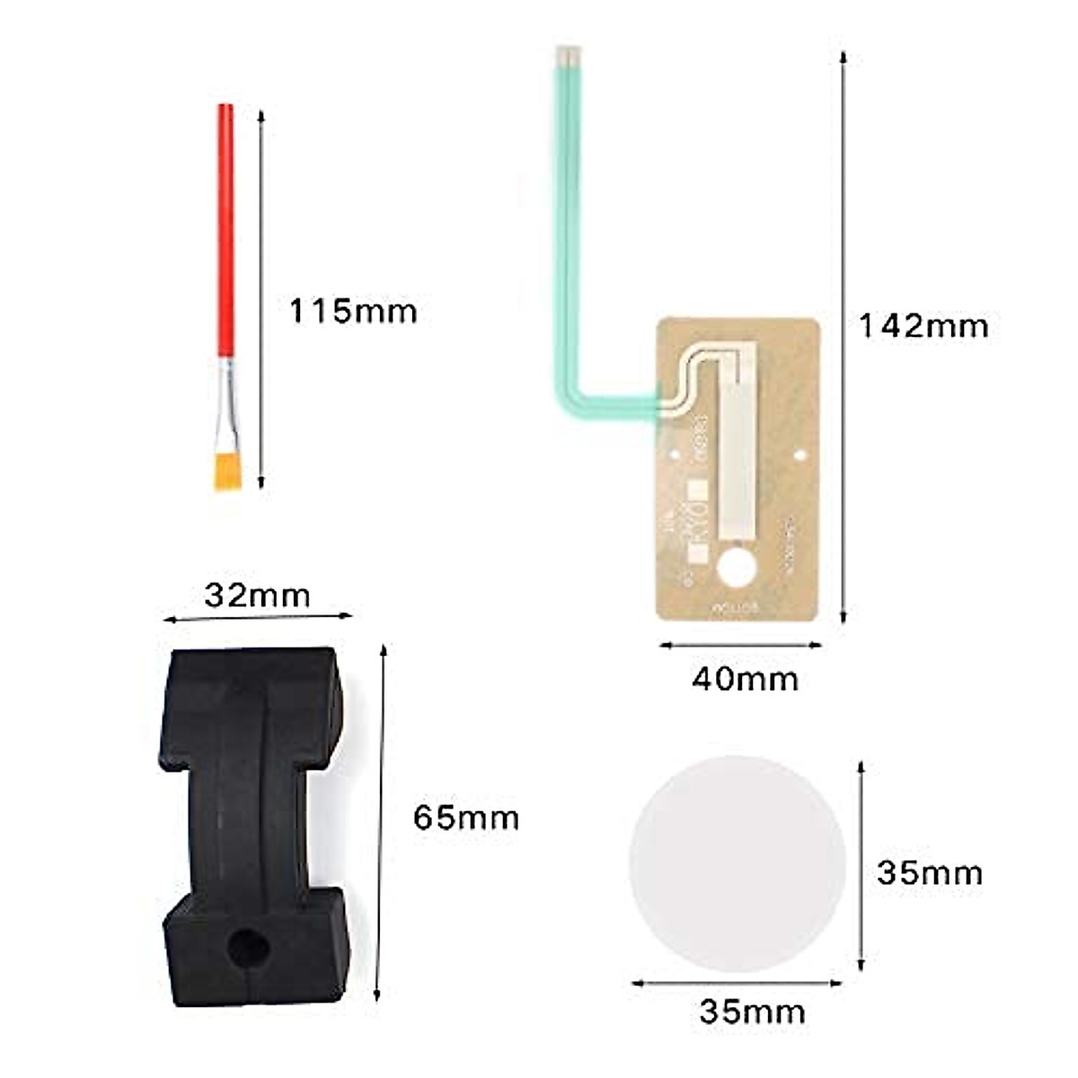 Sheet Sensor Actuator Pedal for Roland Drum FD-8 TD-1 Hi Hat Pedal Rubber Part Circuit TD4 9 11 15 17 Accessories