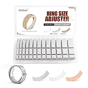 Ring Size Adjuster Loose Rings Invisible Ring Size Reducer Jewelry Guard Sizer Loose Ring Tightener, Fitter,Reducer for Wide Rings,Multiple Ring Resizer & 3 Colors,6 Sheets /234 Pcs