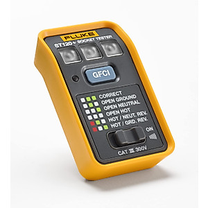 Fluke ST120+ GFCI Socket Tester with Audible Beeper