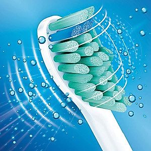 Philips Genuine Sonicare Pro Results Brush Heads, White, Pack of 4 - HX6014/07