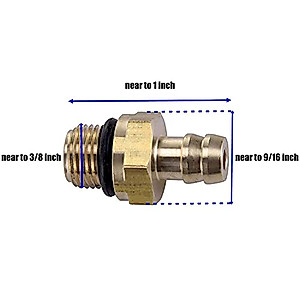 Tool Daily Compatible Chemical Injector Set for Pressure Washer, Replacement for 190593GS 190635GS 203640GS
