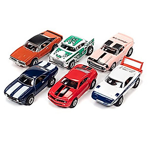 Auto World Xtraction R35 2010 Chevrolet Camaro Red HO Scale Slot Car