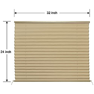 RV Blinds Shades for Window, RV Pleated Shades RV Camper Blinds and Shade for RV Camper Travel Trailers Motorhome 32" W x 24" L