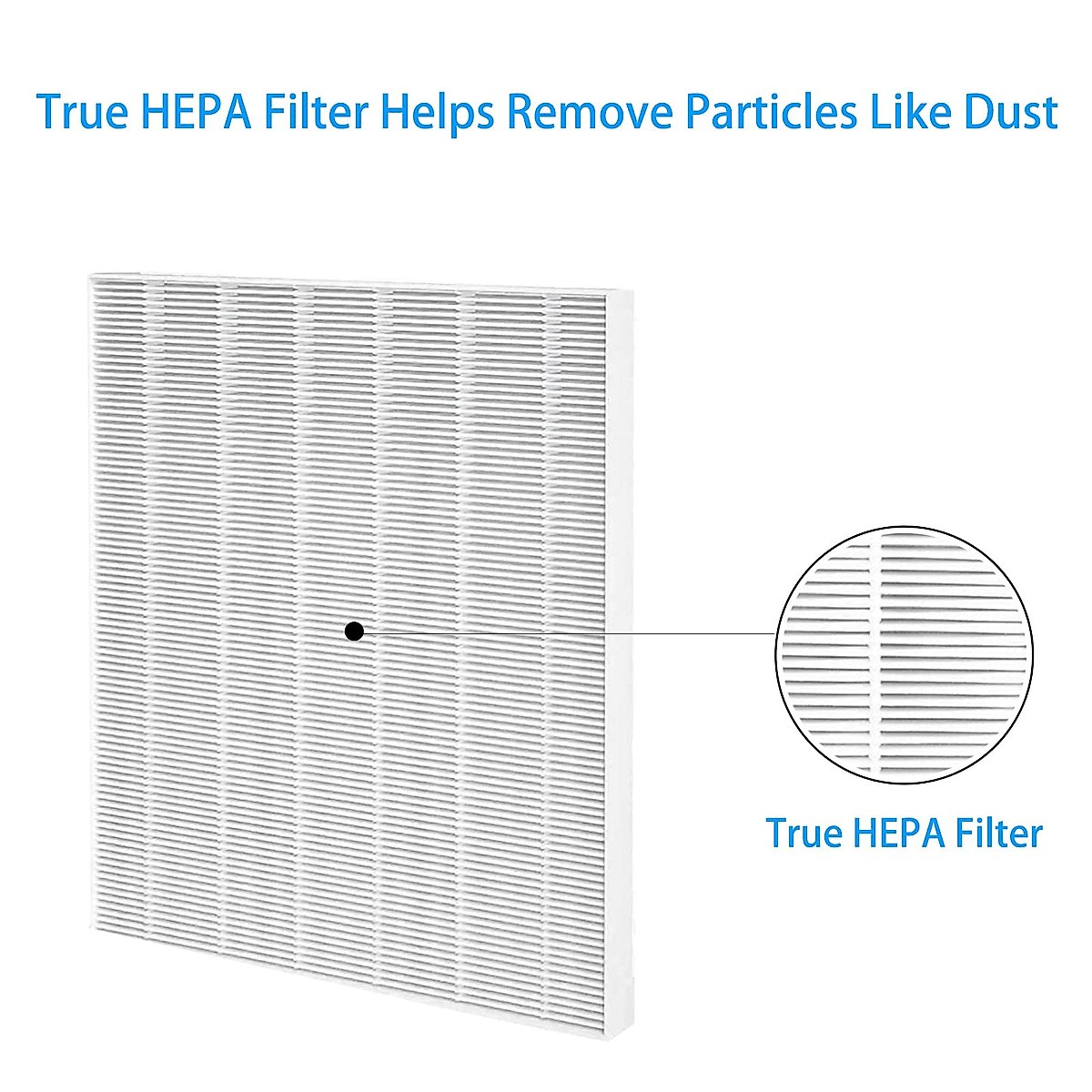 2 Pack True HEPA D4 Replacement Filters Compatible with Winix D480 Air Purifier, Item Number 1712-0100-00, Filter D4