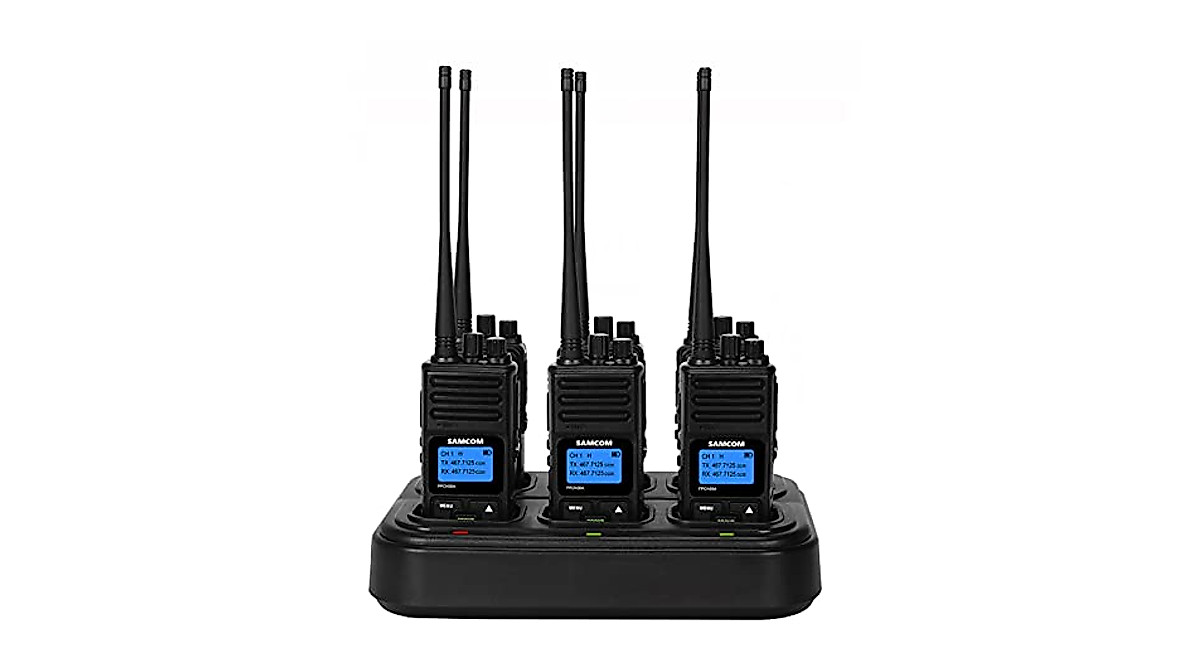 Samcom 2 Way Radio: Long Range, Programmable & Heavy Duty