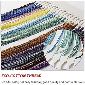 ZuoAnLF 4 Packs Stamped Cross Stitch Kits,Full Range of Embroidery Starter Kits for Beginners,DIY Embroidery Needlepoint Kits Home Decor,11CT,Christmas,Snow Scene,14.2×18.1inch