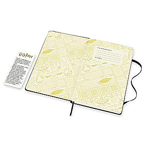 Moleskine Limited Edition Harry Potter 18 Month 2021-2022 Weekly Planner, Hard Cover, Large (5" x 8.25"), Black