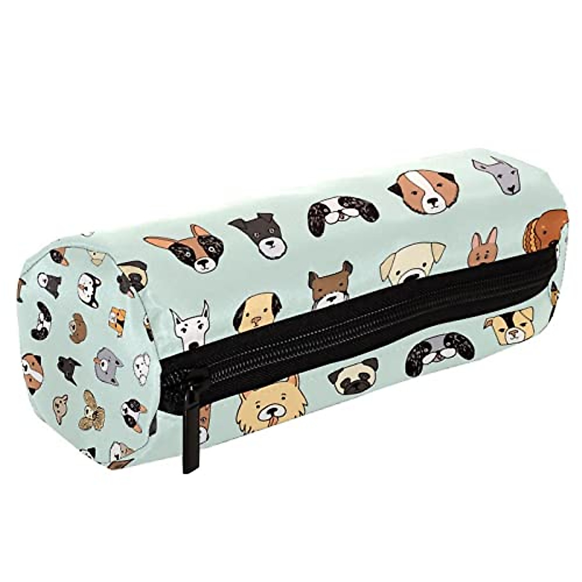 Doodle Dog Pencil Case Pencil Bag Makeup Brush Bag for Women