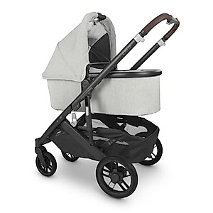 Bassinet- Anthony (White and Grey Chenille/Carbon)