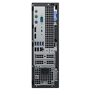 Dell Optiplex 7070 Desktop Computer | Hexa Core Intel i7 (3.4) | 32GB DDR4 RAM | 1TB SSD Solid State | Windows 11 Professional | Home or Office PC (Renewed), Black