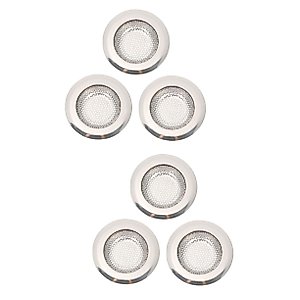 jojofuny 6 Pcs Sink Filter Kitchen Sink Strainer Anti-clogging Filter Tube Stops Sink Stopper Bath Drain Stopper Sink Drain Cover Sink Strainer Basket Kitchen Sink Drain Basket Large Plug
