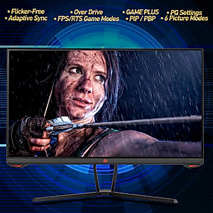 Deco Gear 25" Gaming Monitor, Fast IPS 1ms (GTG) Panel with 144Hz Refresh Rate, 1920x1080 Full HD Resolution