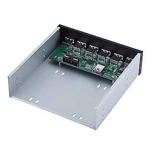 Shipenophy Data Transmission Sturdy Long-Term Use Multi-Functional Front Panel Plug and Play Computer