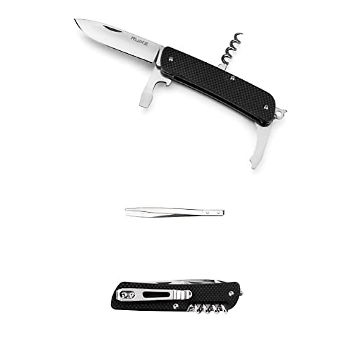 RUIKE Multifunctional Knive, Black, G10 (M21-B)