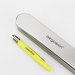 Airgoesin Electrocardiograph Pen Style ECG EKG Caliper Ruler Measures Precision Deluxe 1pc Green with Case