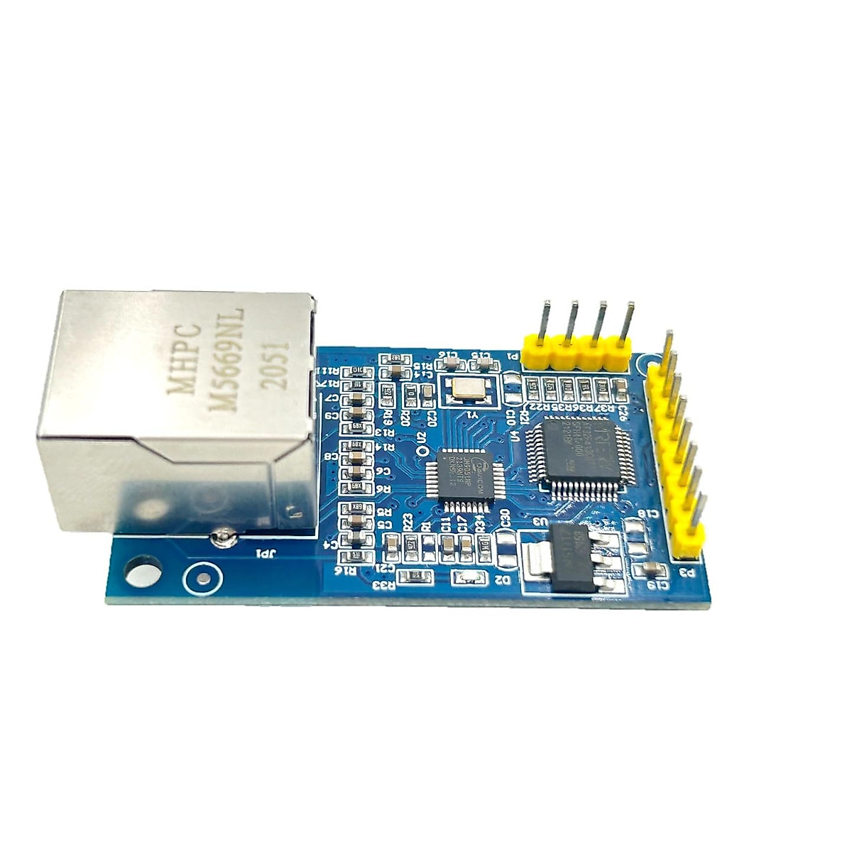 DAVICOM DM9051NP UART to Ethernet Module TCP/IP UDP Converter IOT RS232 RJ45 Microcontroller ARM M3 M0 MCU based W5500 28J60