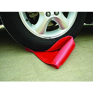 Poly/Rubber FlexTub Bucket (Red) - Little Giant - Ultra Durable & Versatile Plastic Synthetic Farm Tub (11 Gallons) (Item No. FT11RED)