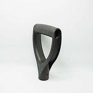 WINOMO 2Pcs Shovel Handle Replacement Shovel D Shaped Plastic Grip Spades Forks Garden Snow Removal Handles